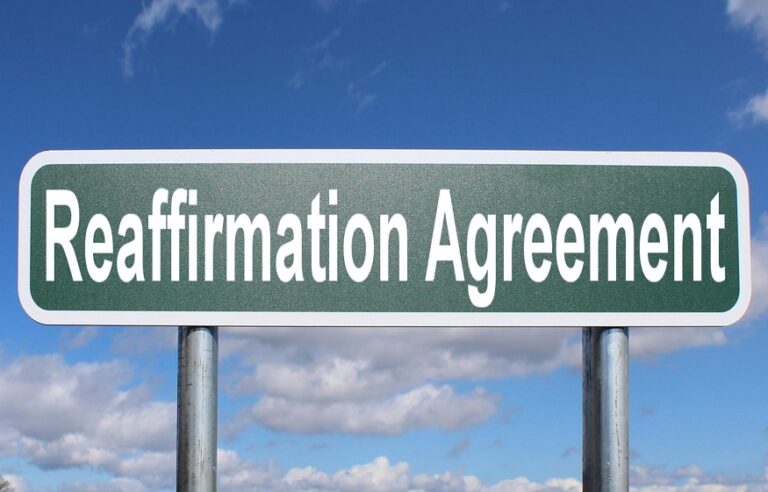 What is a Reaffirmation Agreement | Lunaticprophet.org